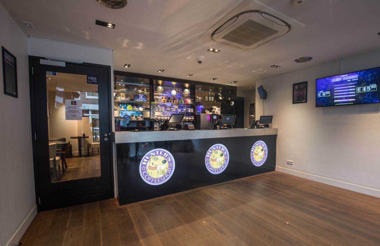 Coffeeshop Hunter's Coffeeshop Haarlem in Haarlem - Greenmeister